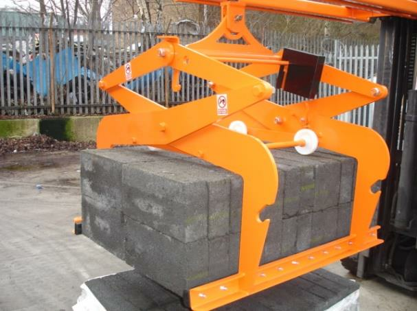 ISG-6 Block Grab Brick Grab 2500kgs c/w Net « GPS Lifting