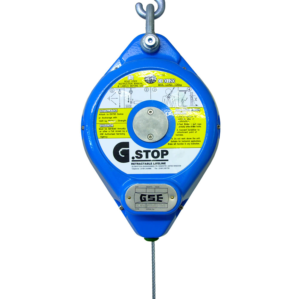 Globestock G Stop Retractable Fall Arrest GSE « GPS Lifting