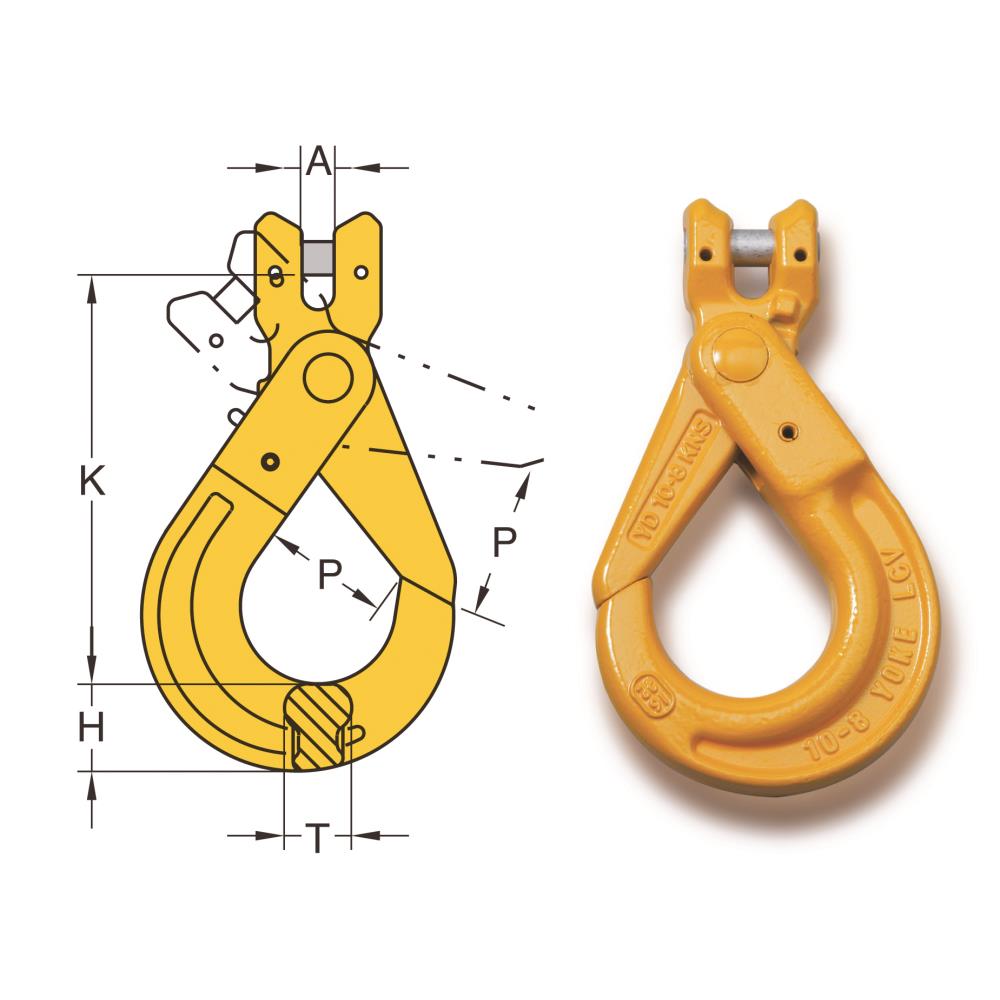 Chain Sling Hack8 2 Leg Grade 8 with Shortening Grab Hooks « GPS Lifting