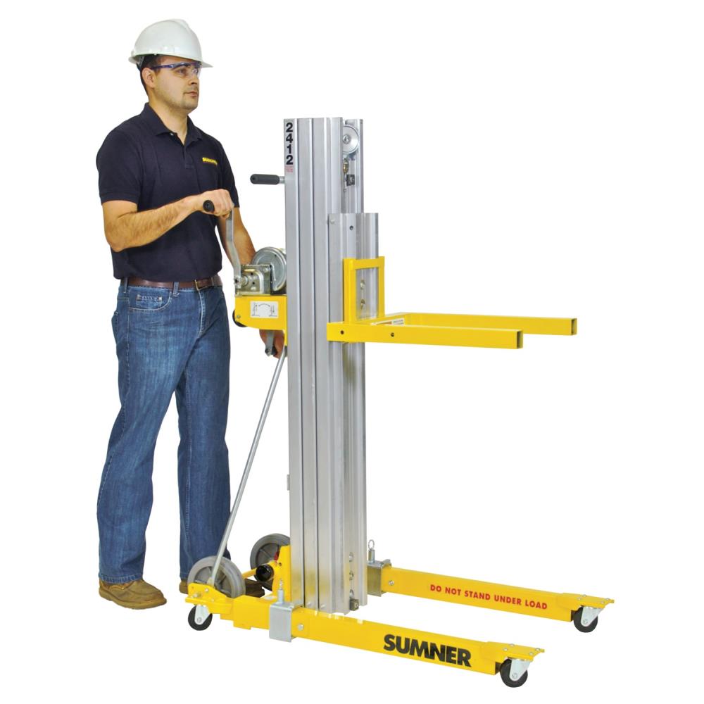 Sumner Contractor Material Lift 2412 2416 Models Gps Lifting