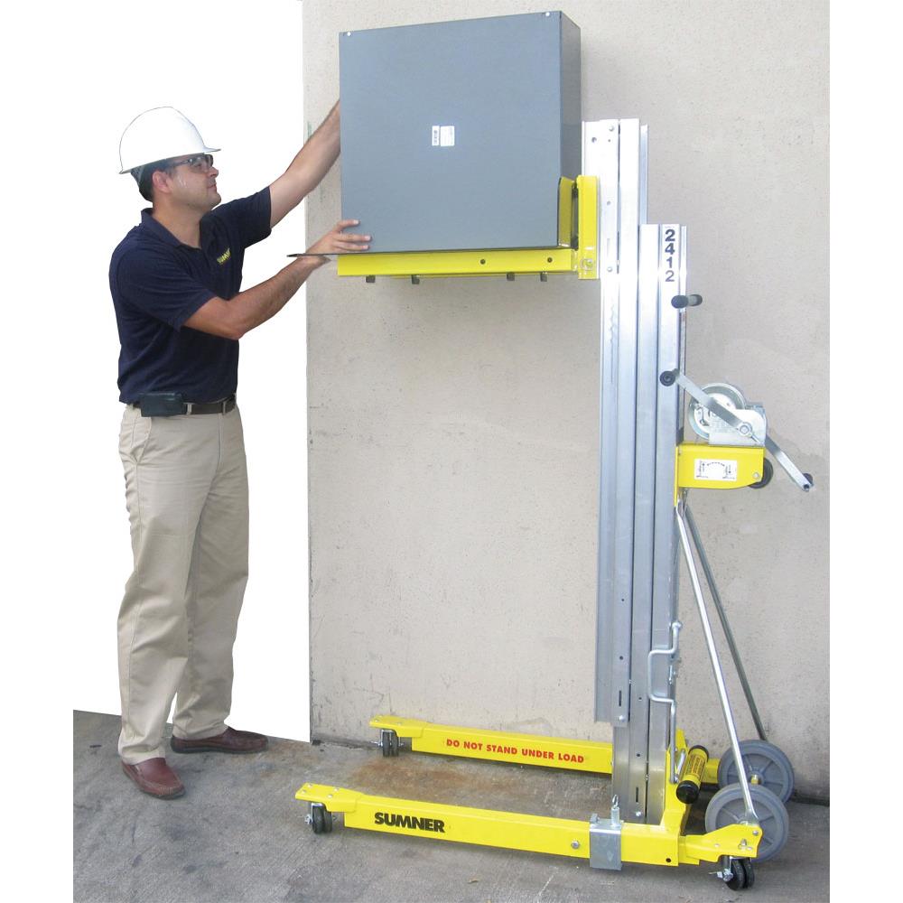 Sumner Contractor Material Lift 2412 2416 Models Gps Lifting